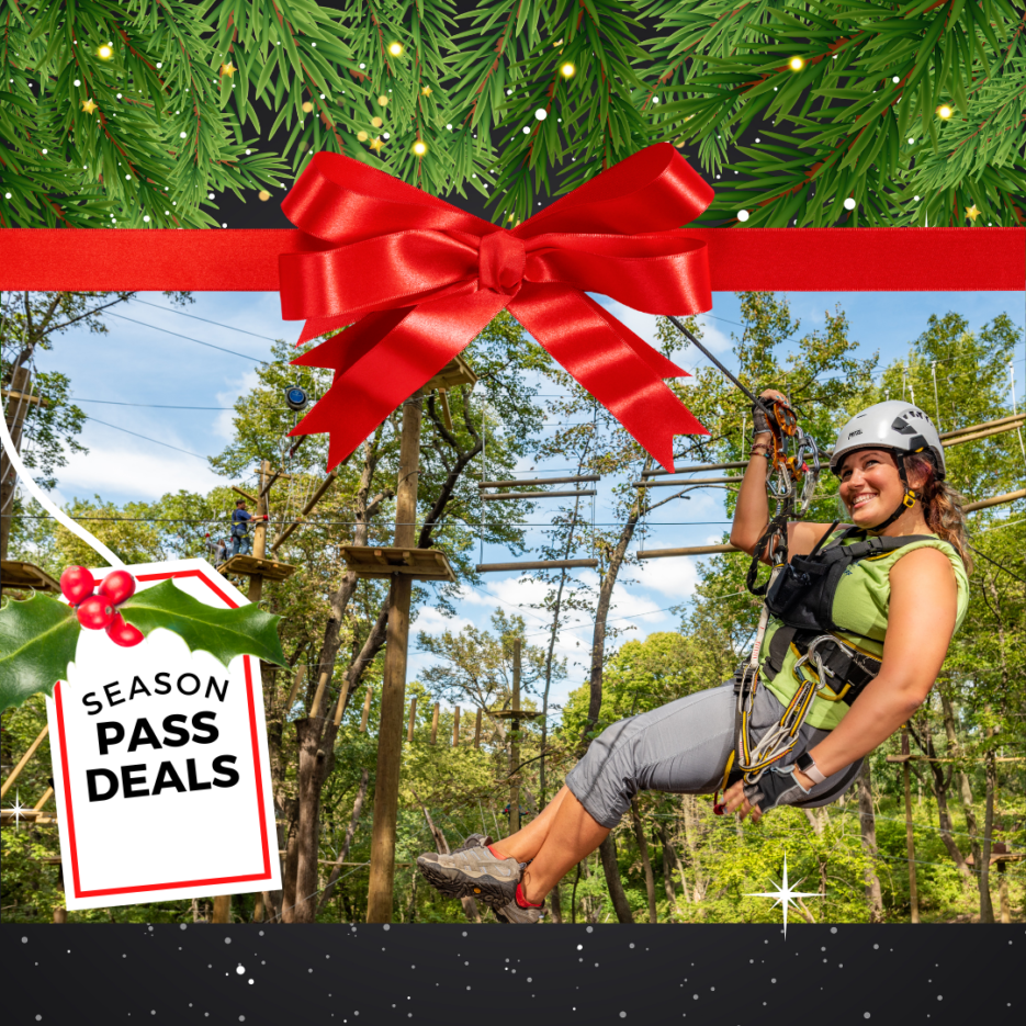 Adult Tree Rush Holiday Season Pass Deal - TreeRush Adventures ...